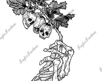 Buy Skeleton Hand Pen Online In India - Etsy India