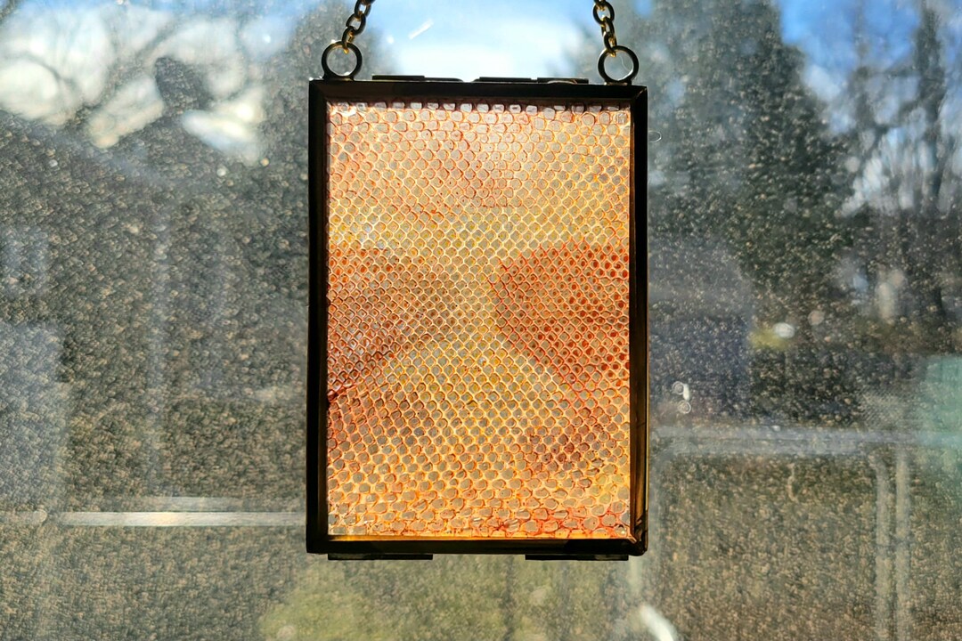 Red, Orange, Copper, Dragon Scale, Suncatcher, Oddities, Curiosities ...