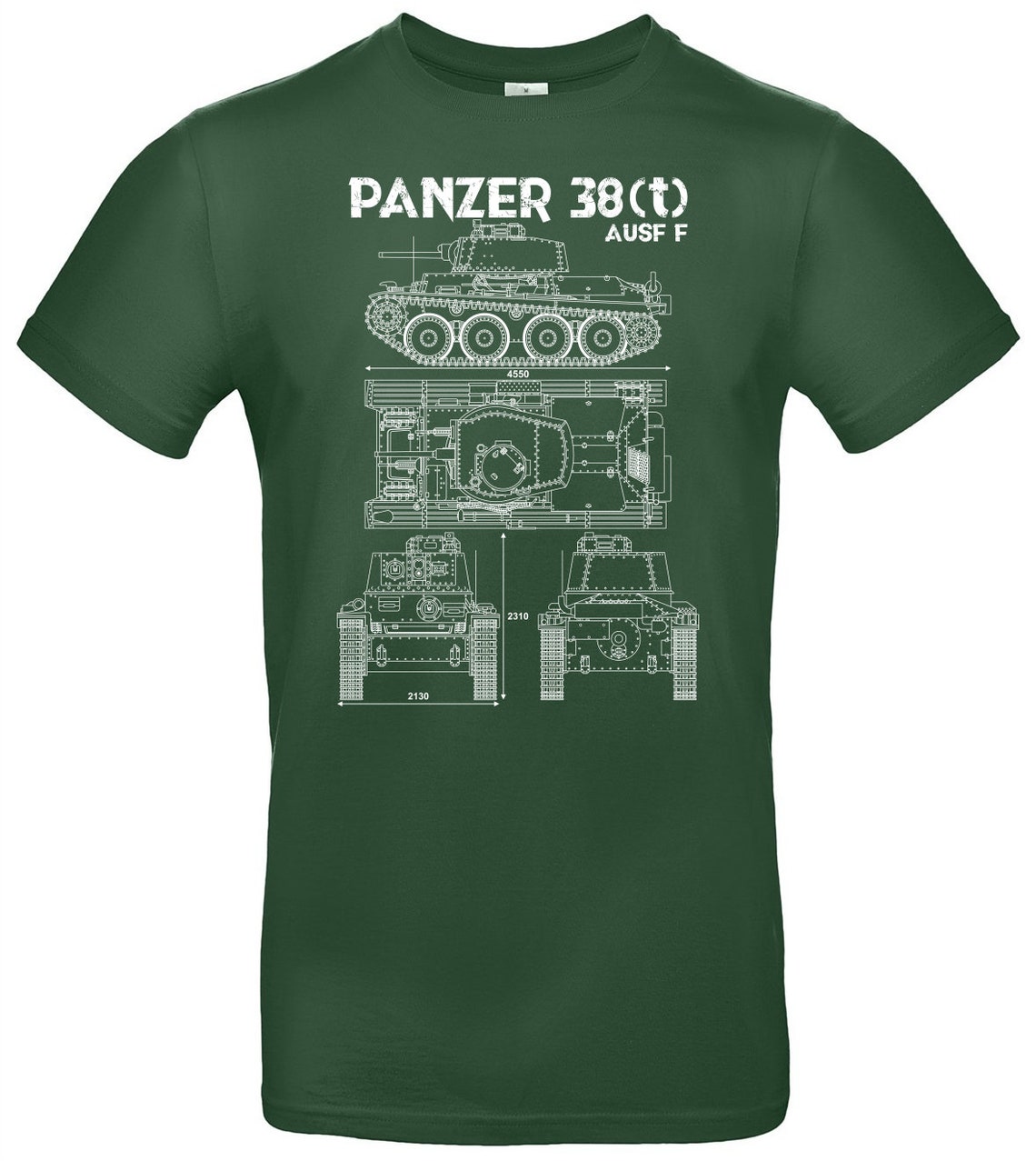 PANZER 38t ARMY SHIRT Tanks Printed Tee Army T Shirts | Etsy