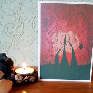 Witch Card Pagan Card Altar Card Wiccan Card Sabbat Card - Etsy UK