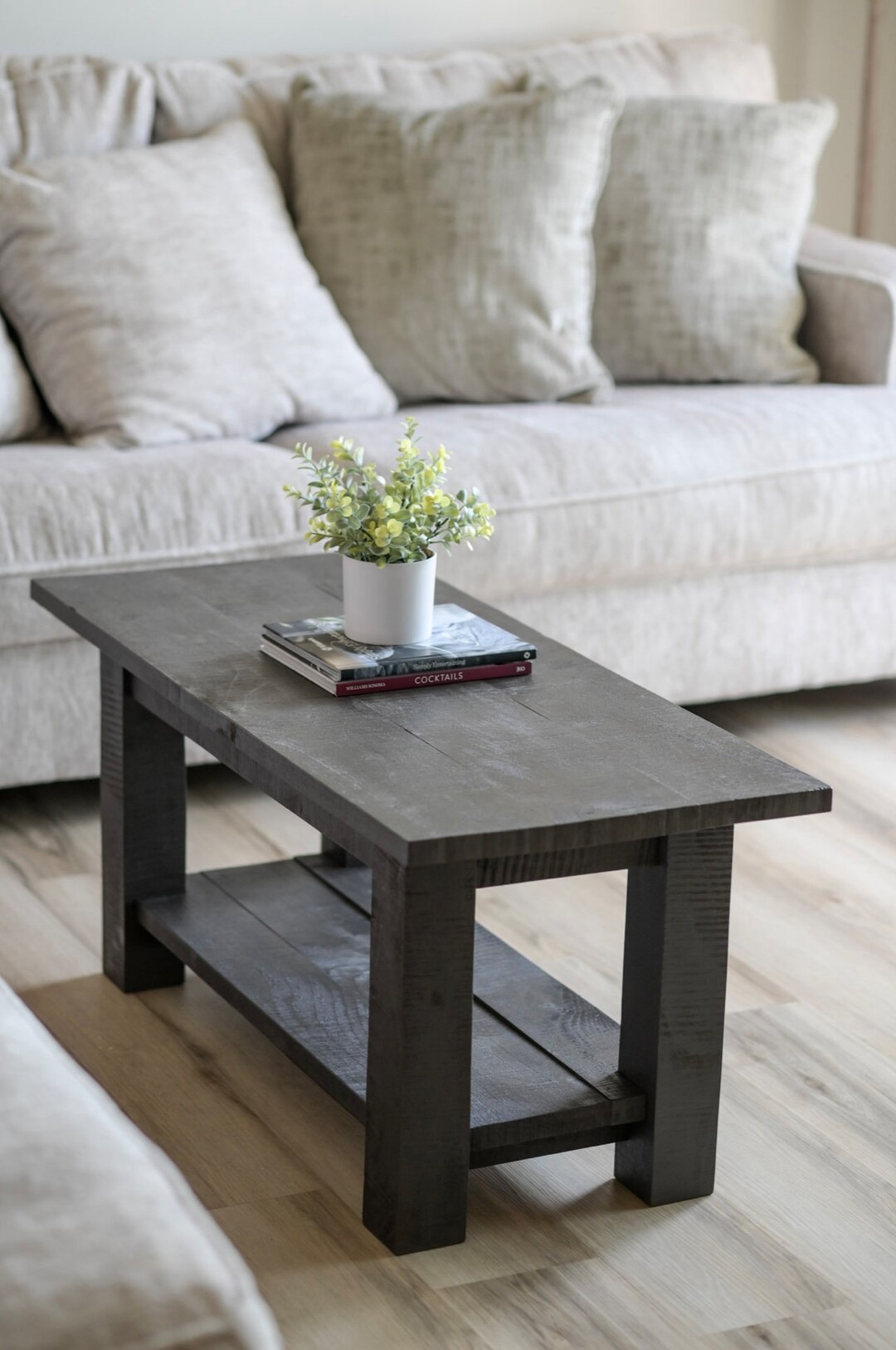 Country Style Coffee Table, Farmhouse Coffee Table - Etsy