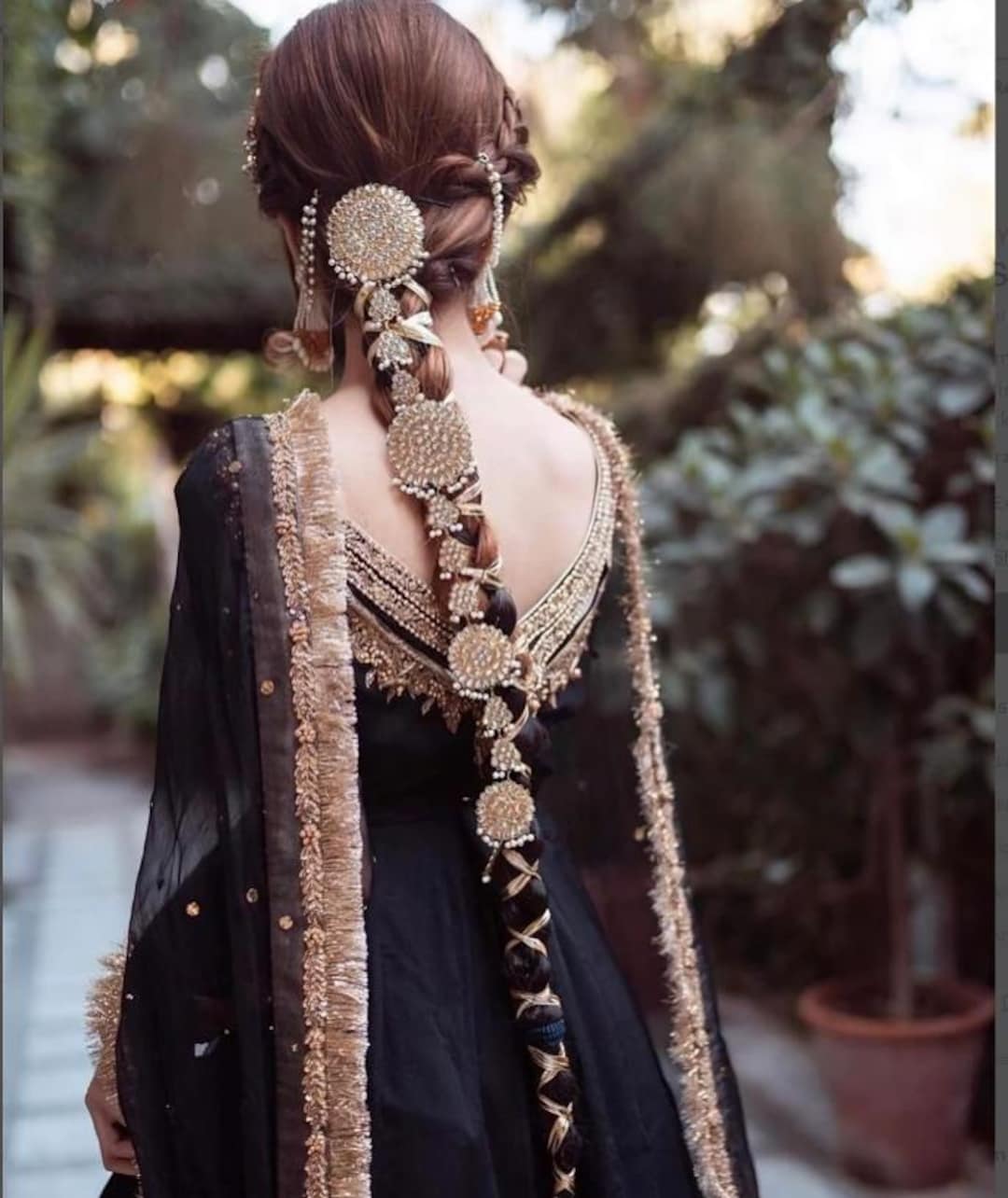 Women Hair Accessories Girls Hair Piece Indian Jewelry Pakistani Hair ...