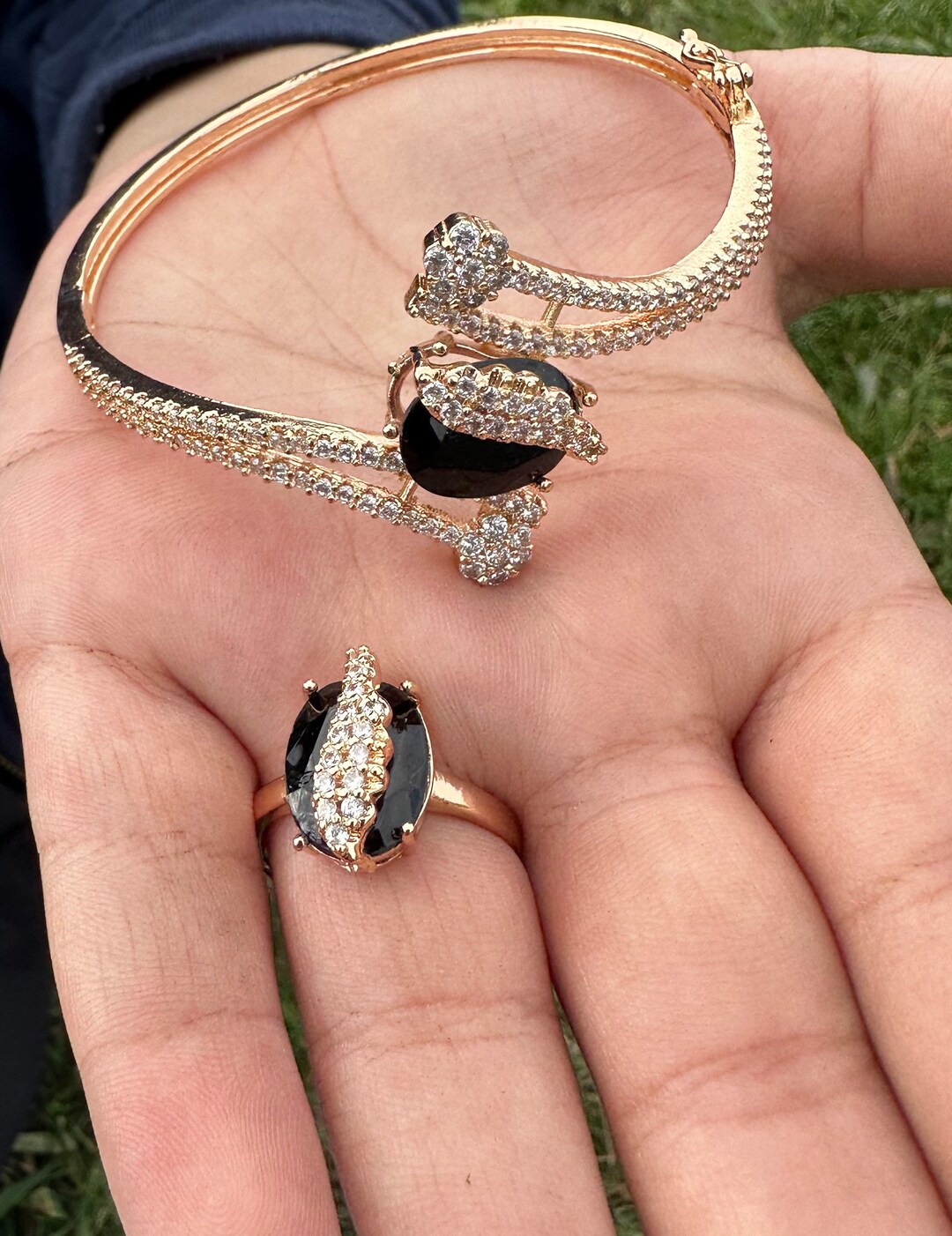 Bracelet Handcuff Ring Indian Handcuffs, Hath Kara, Pearl Handcuff ...