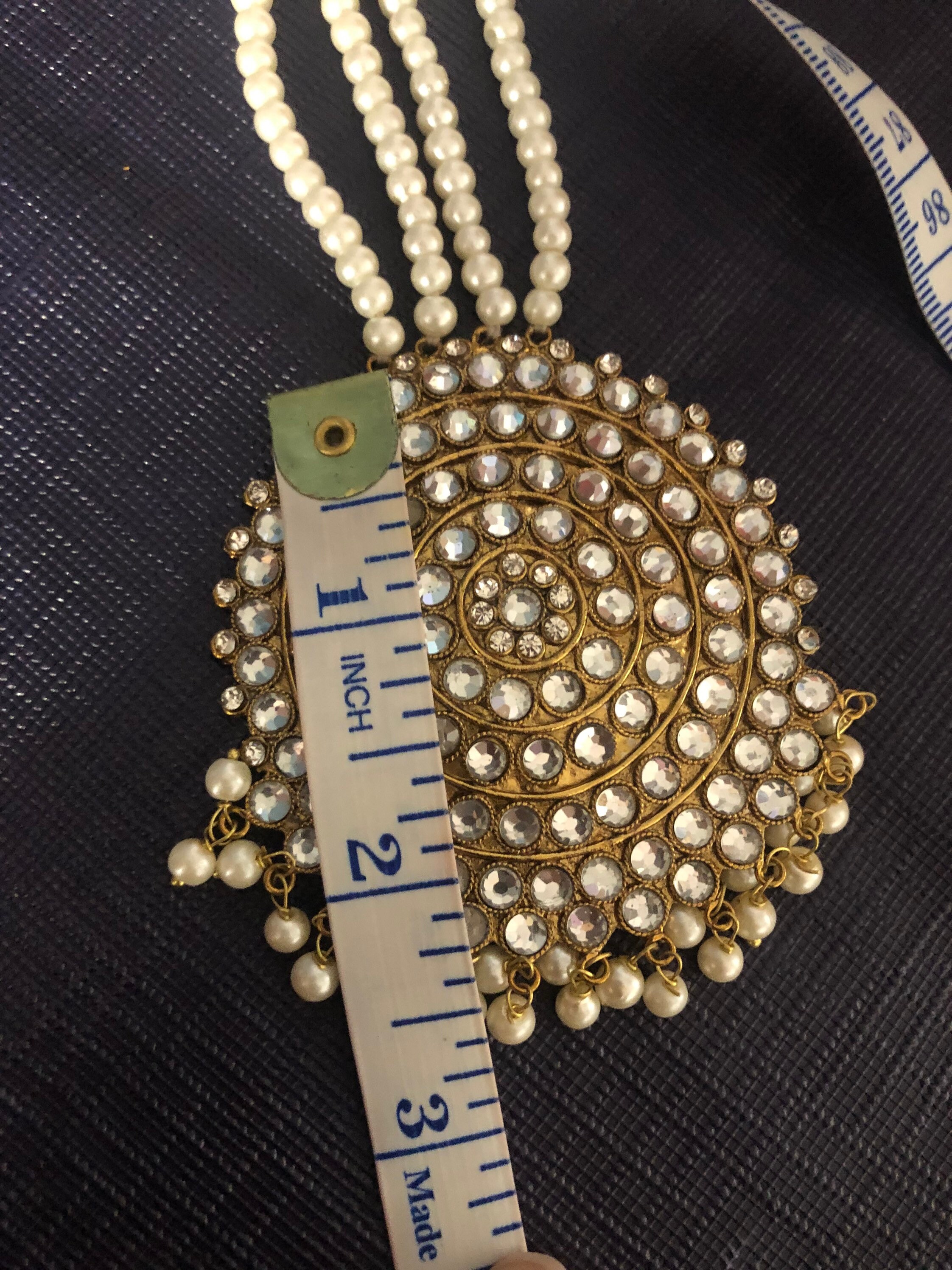 Kundan Tikkamang Tikka Indian Tikka Big Size Mang Tikka - Etsy UK