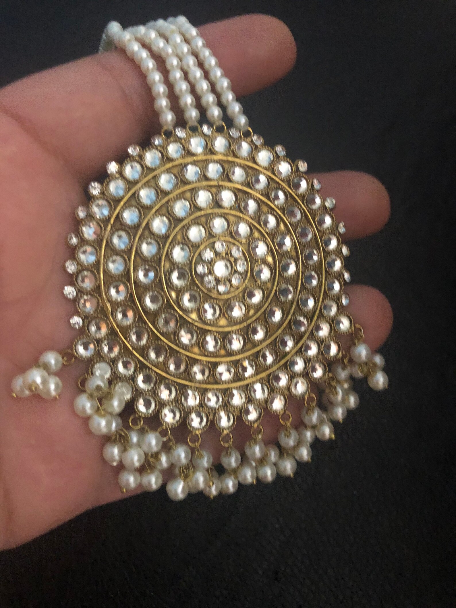 Kundan Tikkamang Tikka Indian Tikka Big Size Mang Tikka - Etsy UK