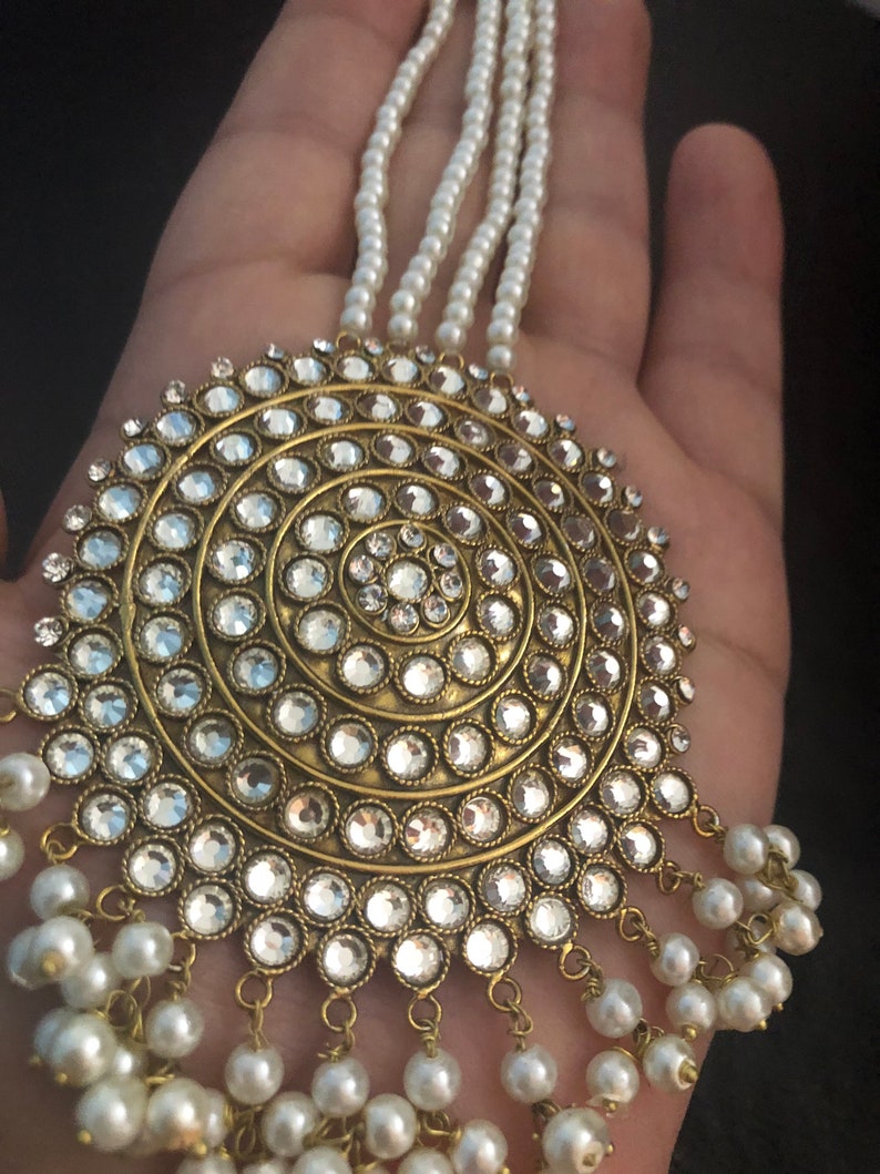 Kundan Tikkamang Tikka Indian Tikka Big Size Mang Tikka - Etsy UK