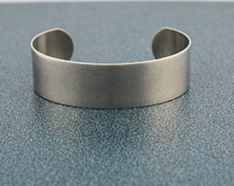 316 Stainless Steel Concave Cuff - Etsy