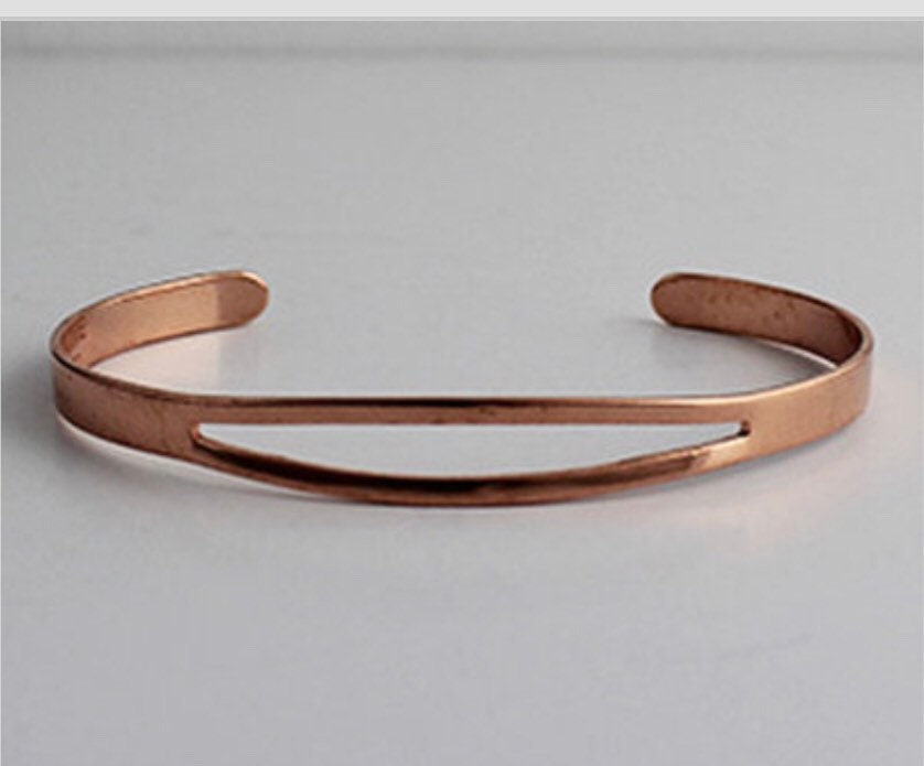 Copper Cuff Bracelet - Etsy