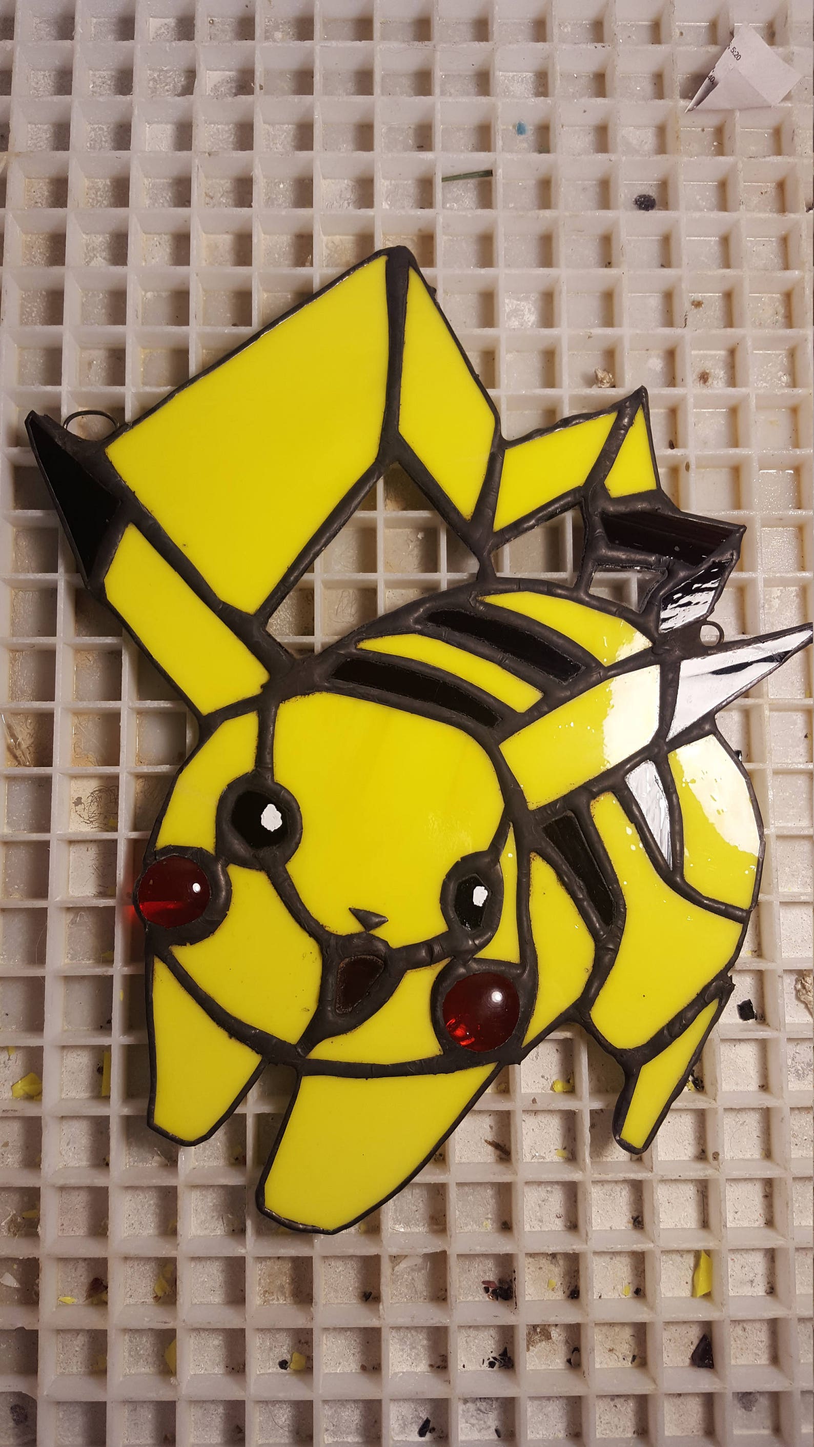 Pikachu Stained Glass - Etsy