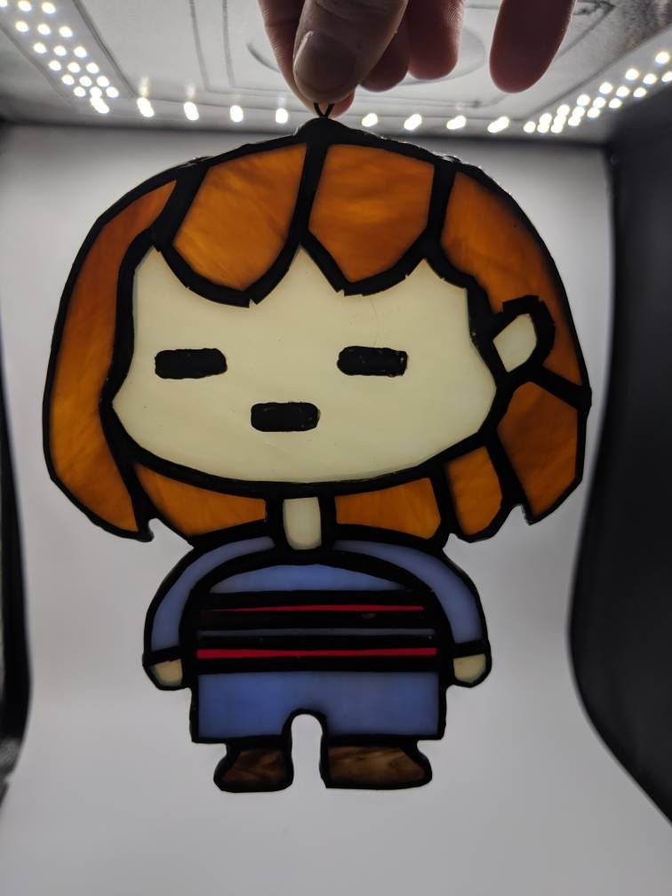 Undertale Stained Glass Frisk - Etsy