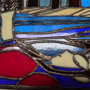 Cloud and Aerith Stained Glass Panel - Etsy