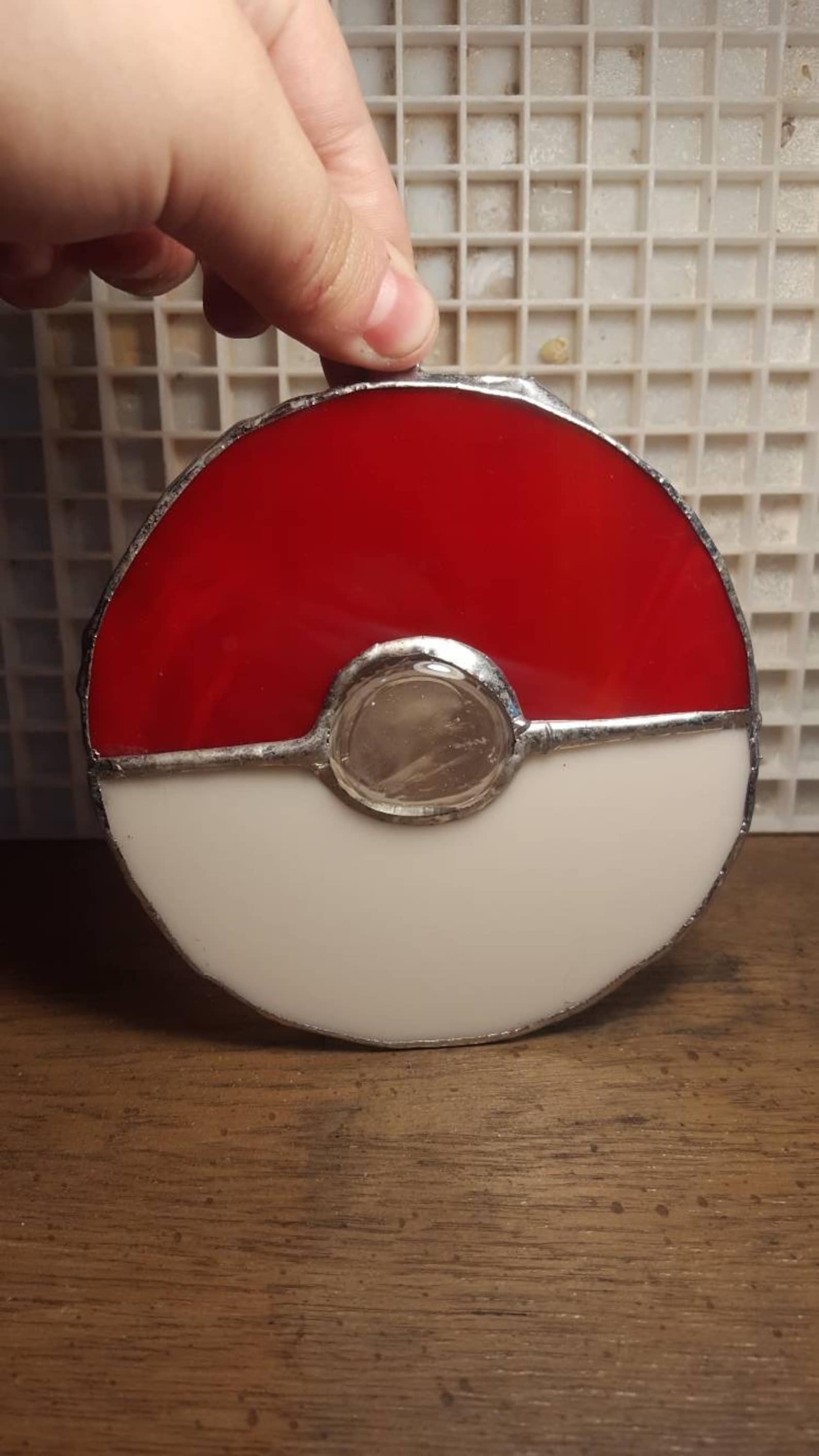 Stained Glass Pokeballs - Etsy