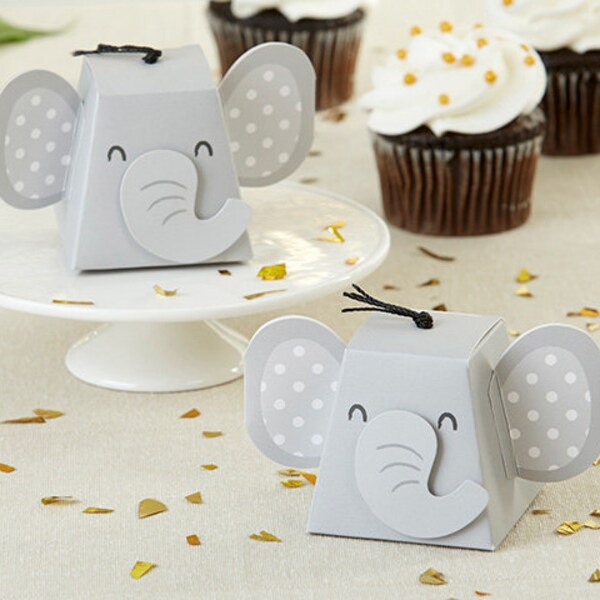 Elephant Favor Box - Etsy
