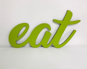 Eat word | Etsy