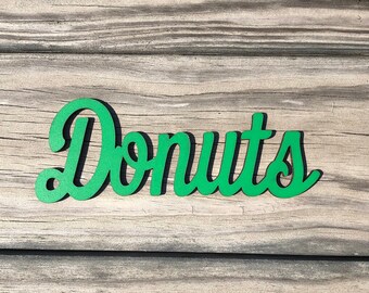 Donut sign | Etsy