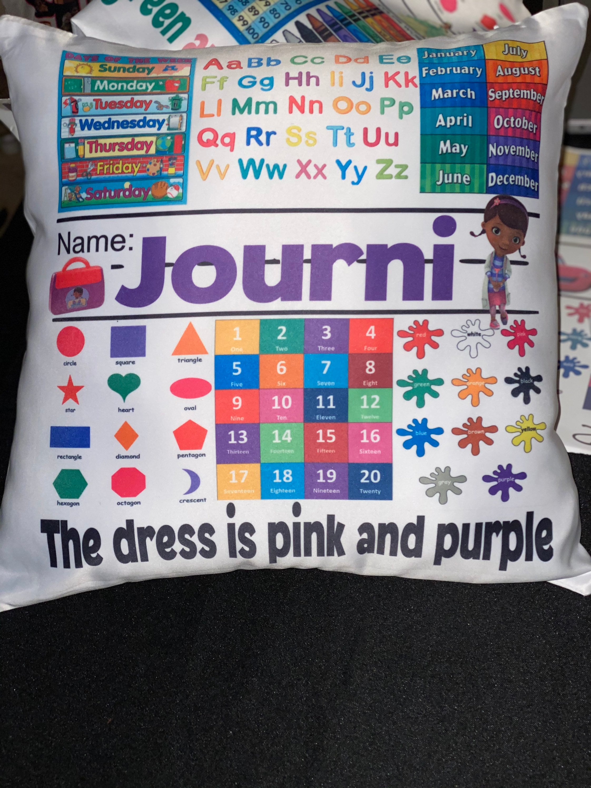 Learning Pillow - Etsy