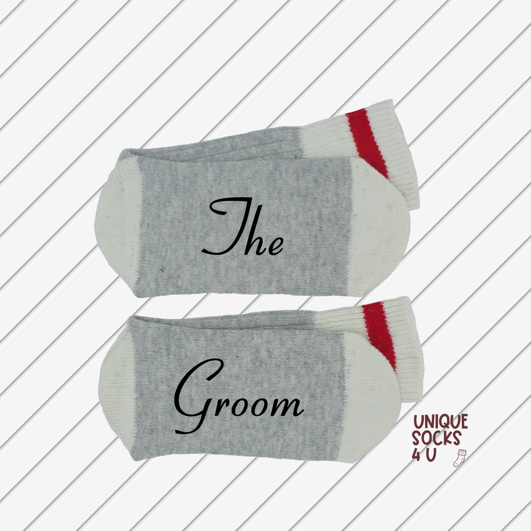 The Groom Wedding Just Married Funny Socks Novelty - Etsy