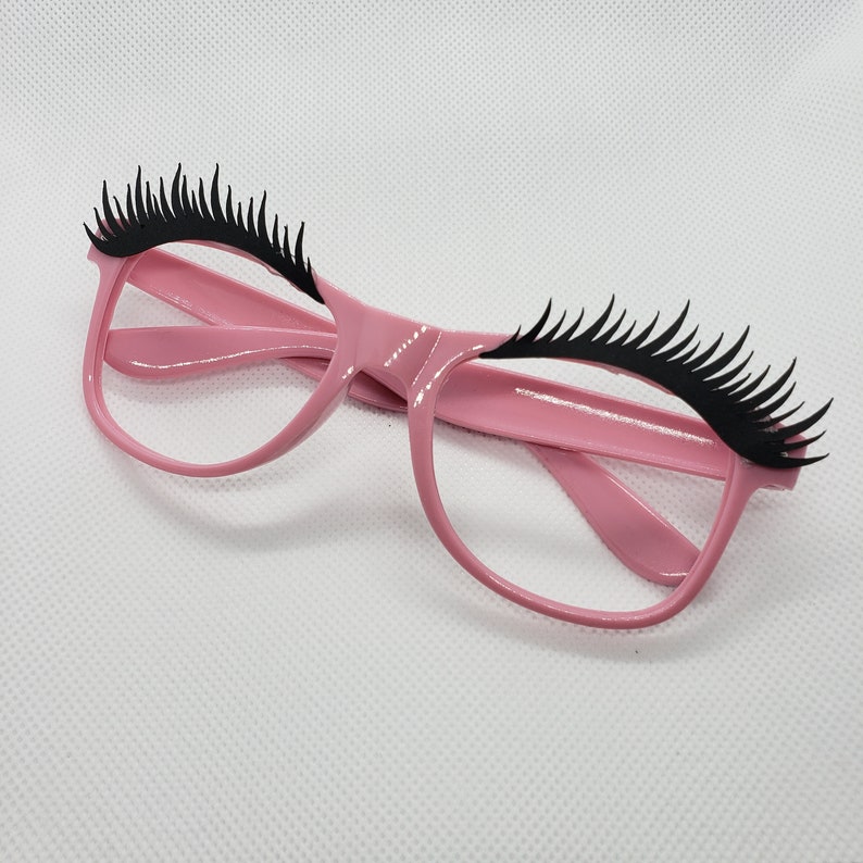 Glasses With Lashes (6pc Pack) - Etsy