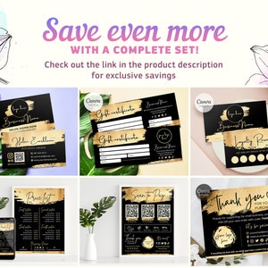 Editable Printable Price List Template Poster for Small Business, Price ...