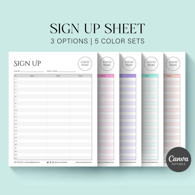 Outing Sheets - Etsy