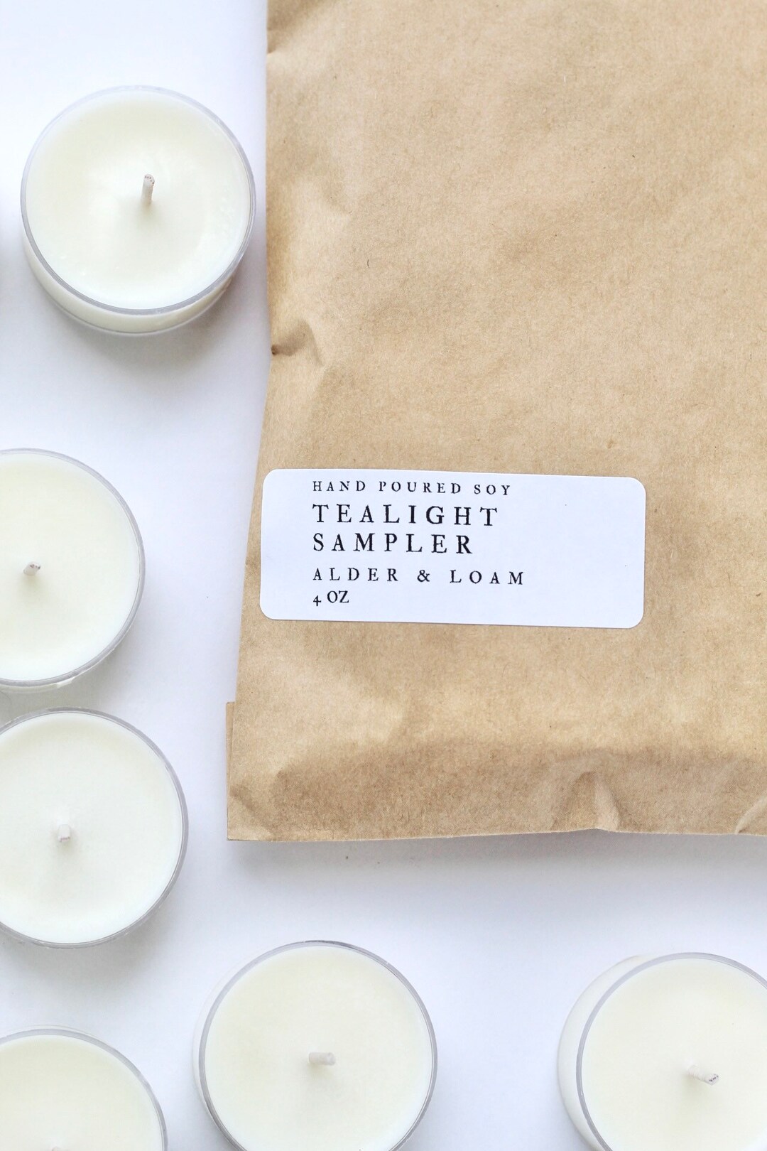 Tealight Soy Candle Sampler Set, Hand-poured, Set of 8, 4 Oz - Etsy