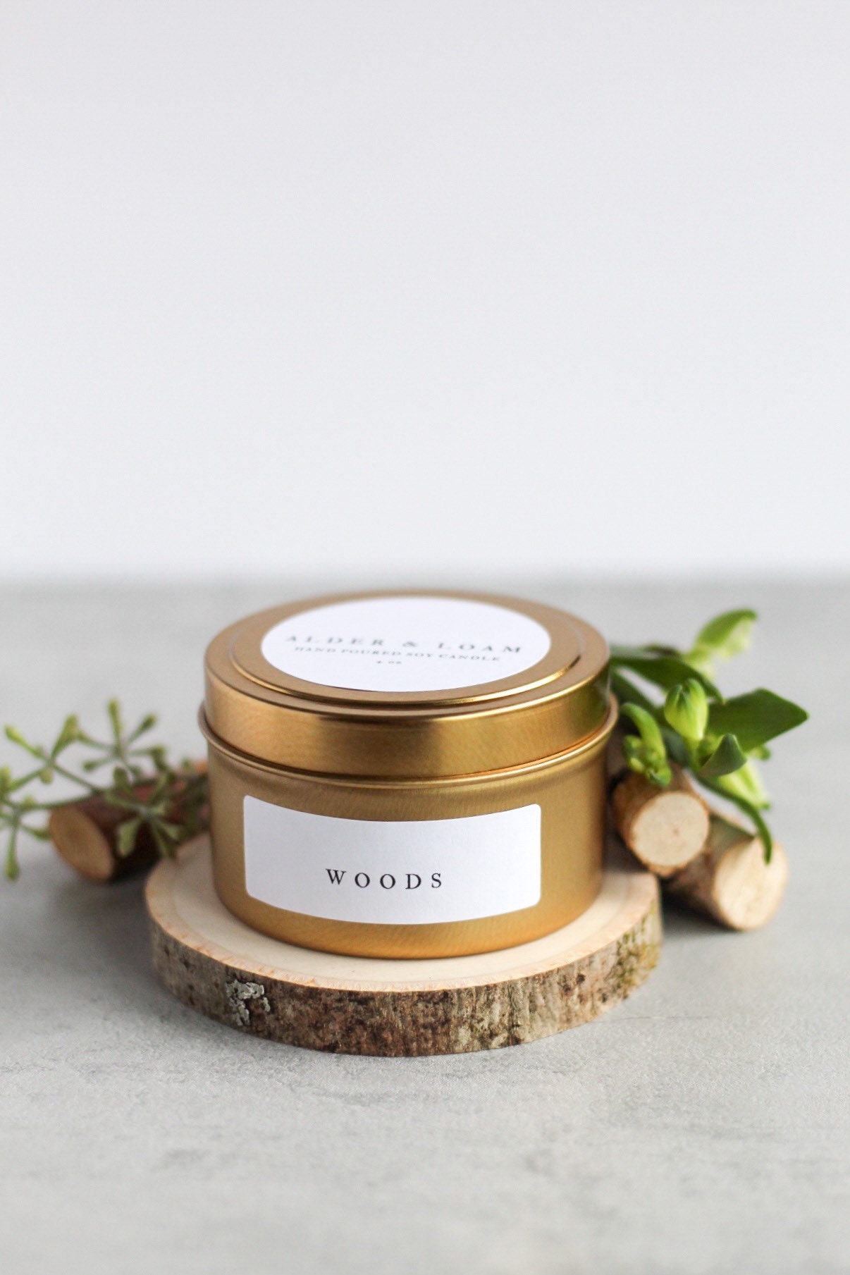 Woods Soy Candle Hand Poured Natural Eco Friendly Earthy - Etsy
