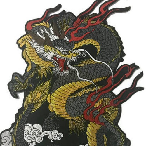 Large Back Patch L Shenron Dragon - Etsy