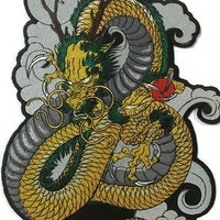Large Back Patch L Shenron Dragon - Etsy