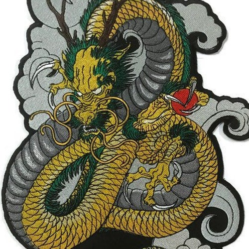 Large Back Patch L Shenron Dragon | Etsy