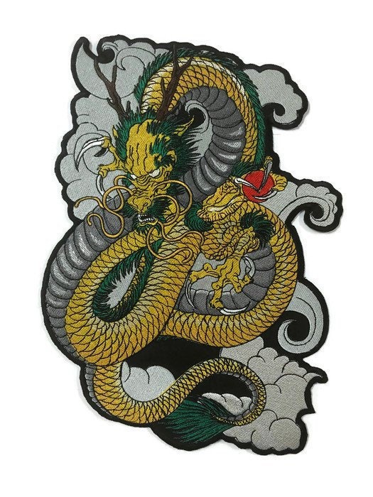 Large Back Patch L Shenron Dragon - Etsy