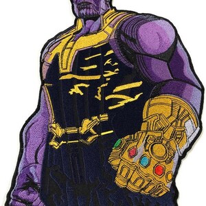 Large Back Patch L Thanos - Etsy