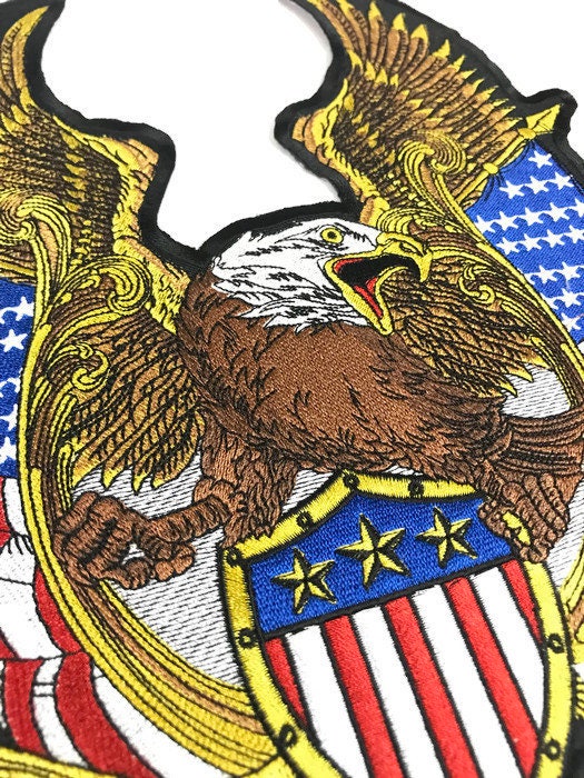 Patch L American Bald Eagle - Etsy