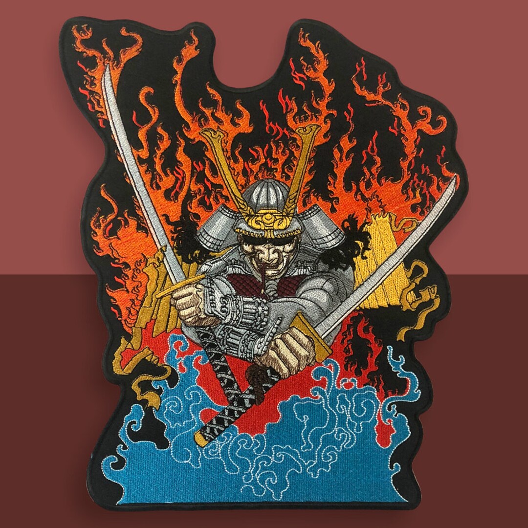 Patch L Samurai Sword Fighting - Etsy