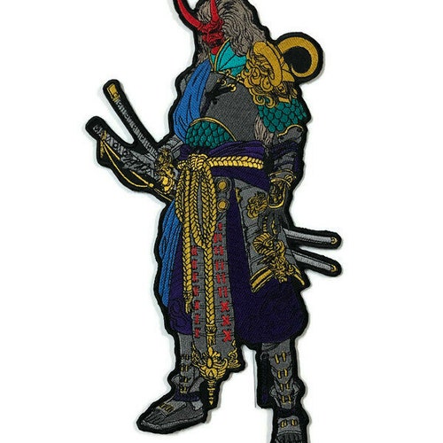 Samurai Warrior Bushido Fighter Japanese Oni Kiss-cut Stickers - Etsy
