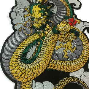 Large Back Patch L Shenron Dragon - Etsy