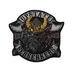 Patch L Berserker Skull - Etsy