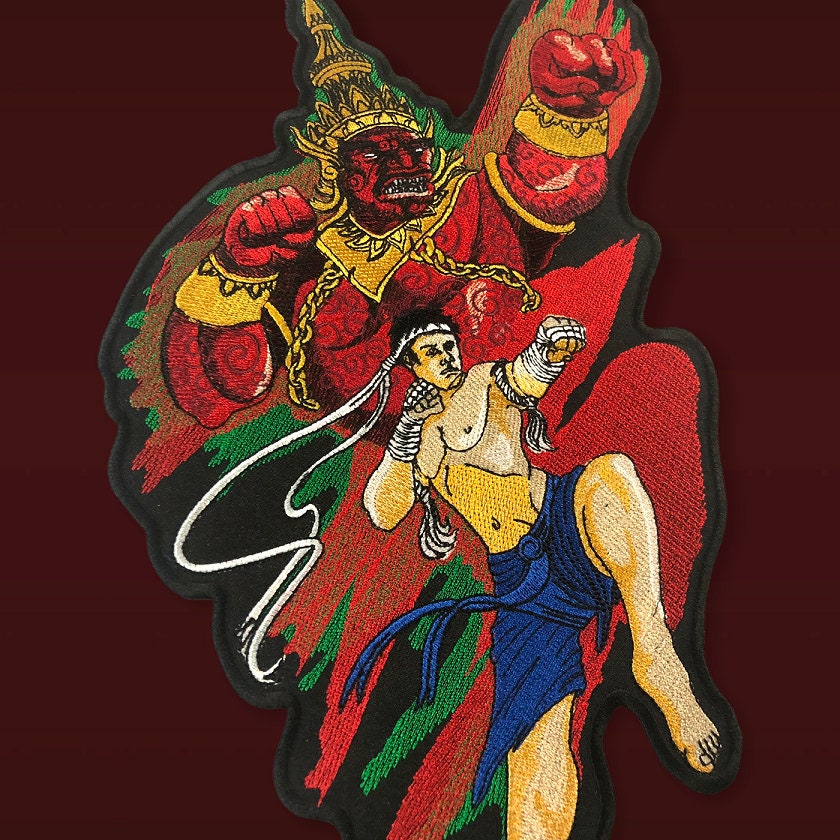 Patch L Muay Thai - Etsy