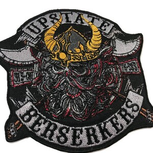 Patch L Berserker Skull - Etsy