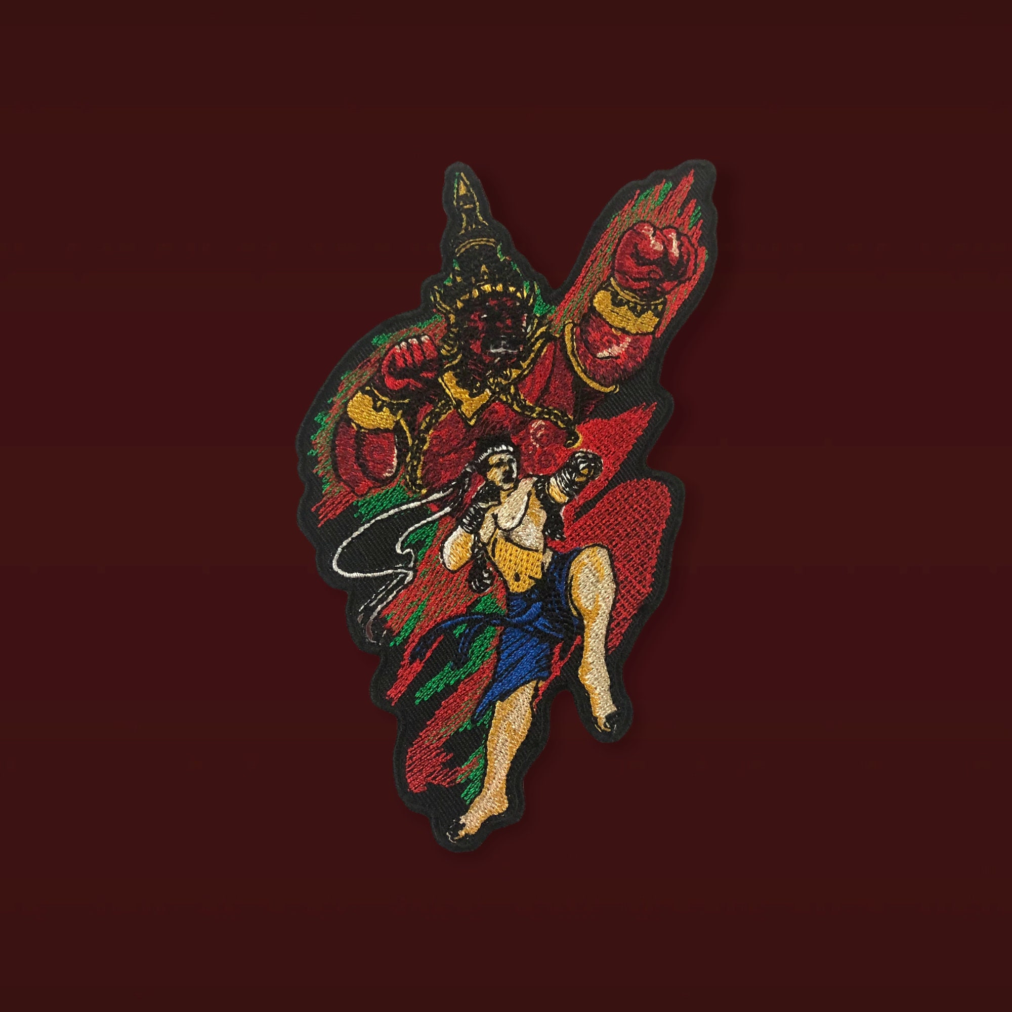 Patch L Muay Thai - Etsy