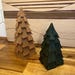 8” Large Handcrafted Wooden Christmas Trees (various Wood Species) - Etsy
