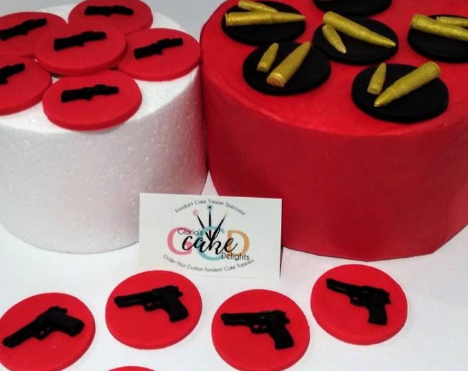 Mafia Cupcake Toppers - Etsy