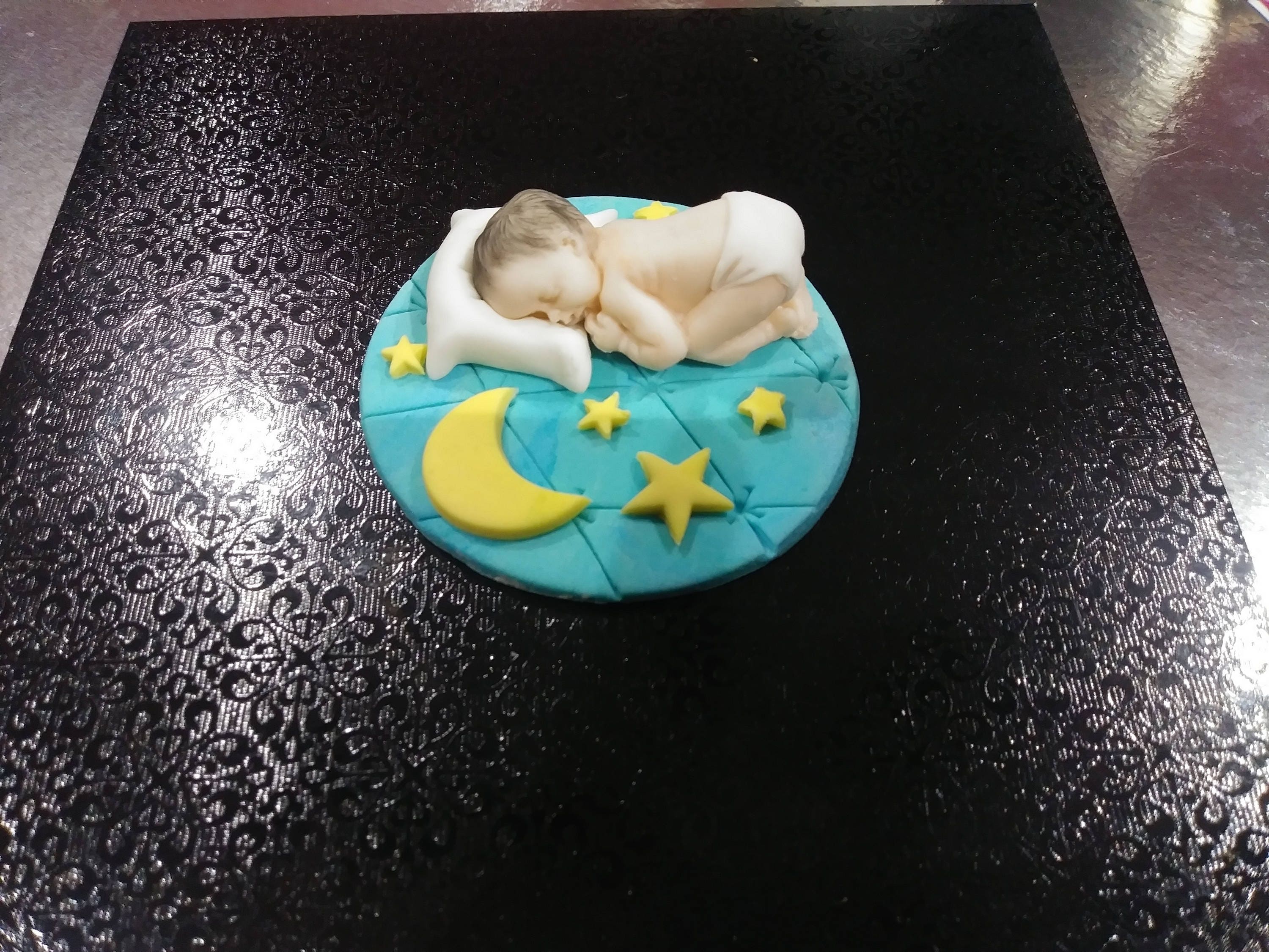 Sleepy Baby cake topper | Etsy
