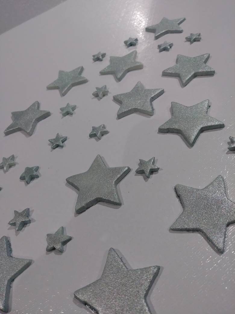 Fondant Star Cake Topper / Cupcake Topper - Etsy