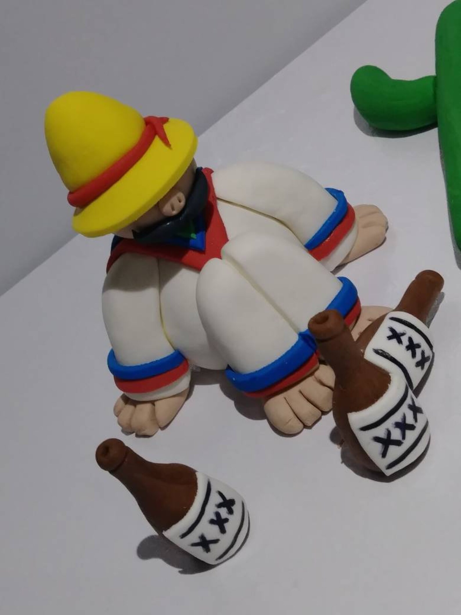 Fondant Fiesta Mexican Man With Booze | Etsy