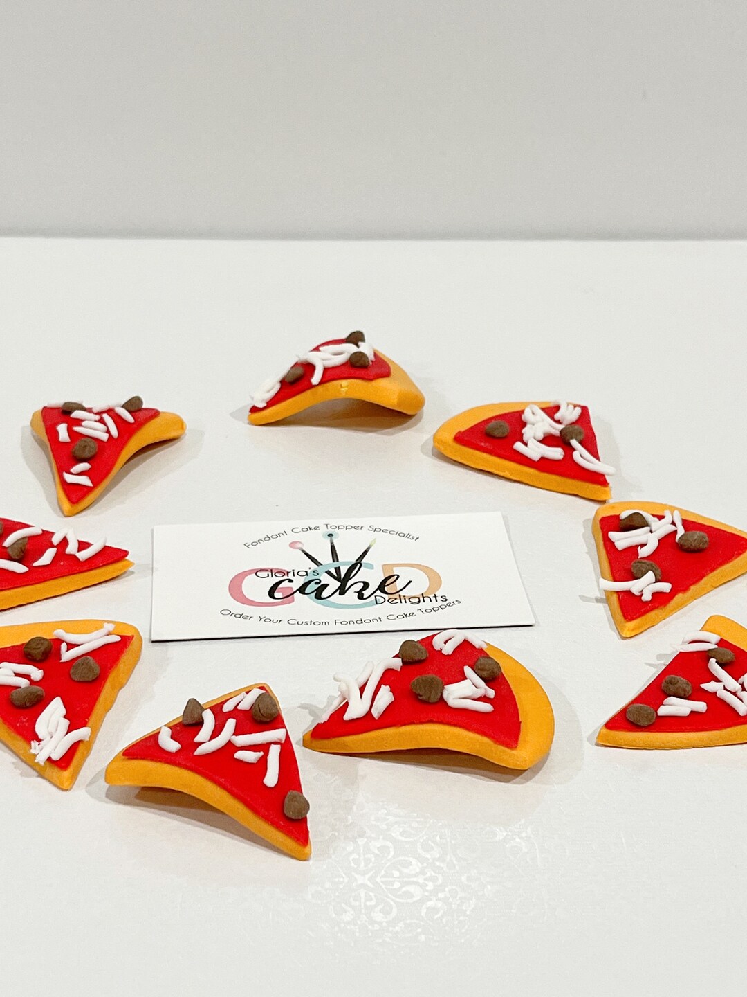 Fondant Pizza Slice - Etsy
