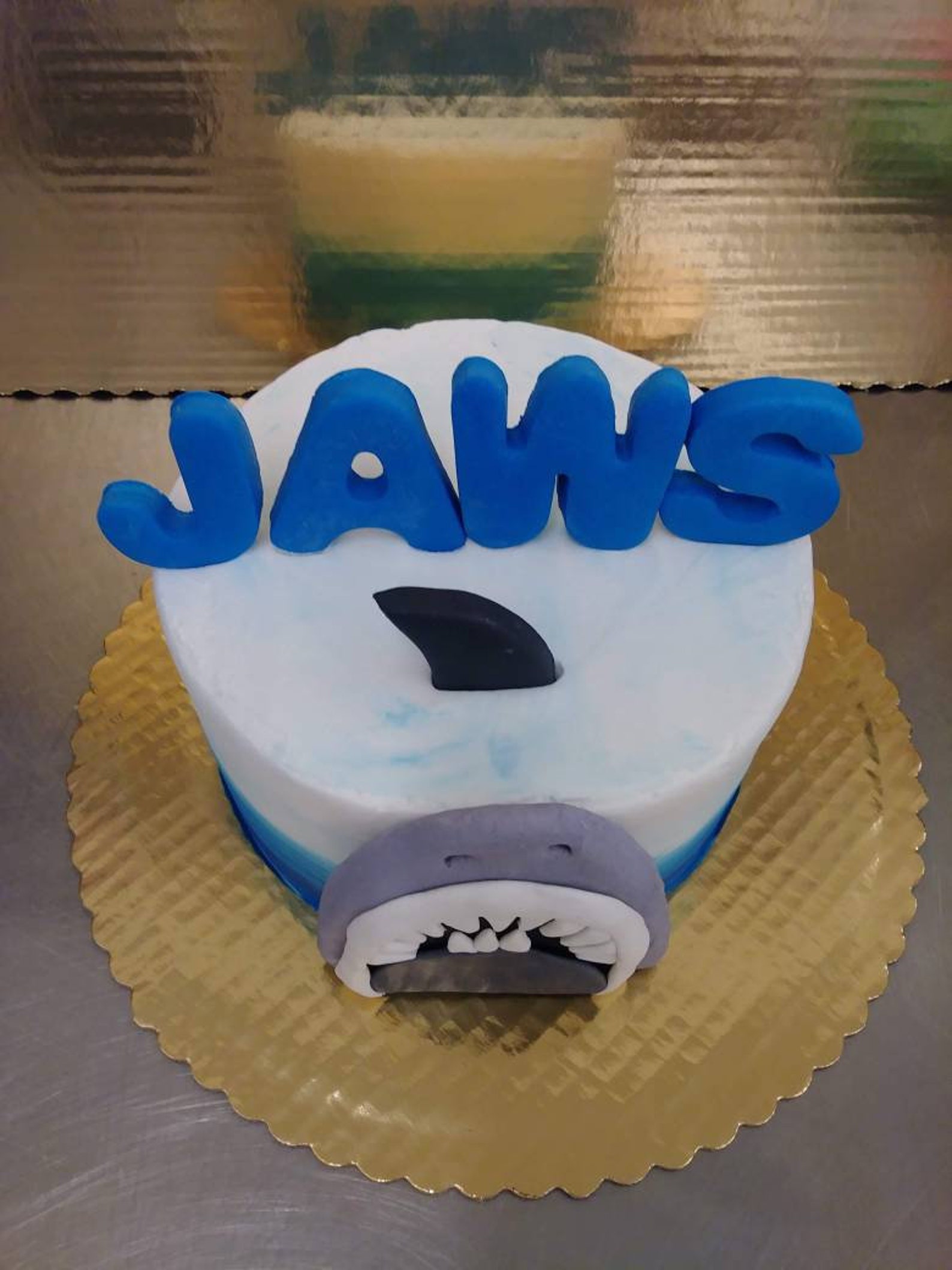 Jaws Shark Cake Topper Set | Etsy