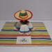 Fiesta Man With Big Hat and Cactus - Etsy