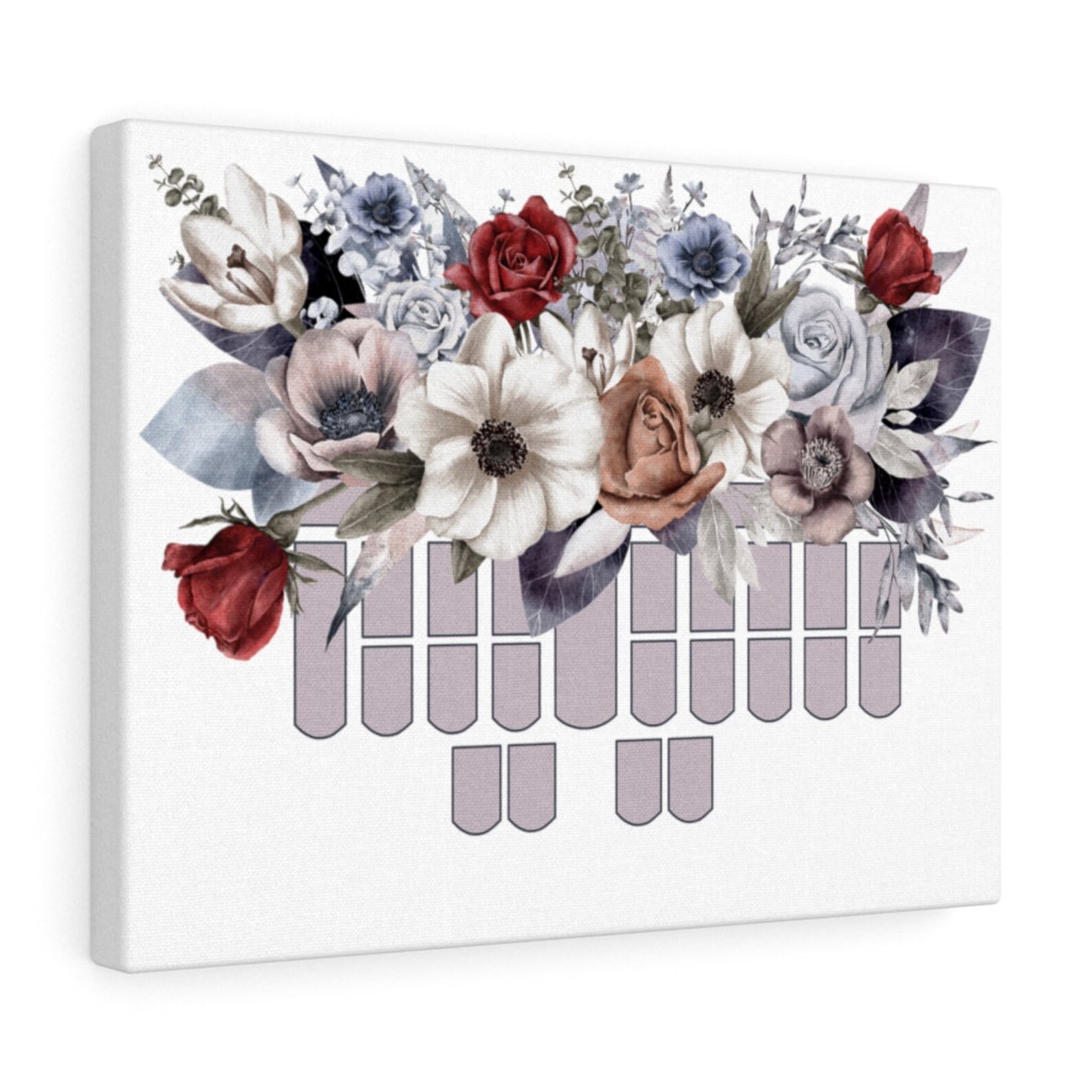 Steno Keyboard Art, Court Reporter Canvas Gallery Wraps - Etsy