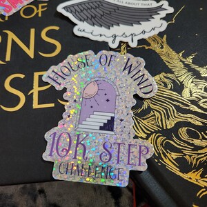 House of Wind 10K Step Challenge Glitter Sticker ACOTAR ACOSF ...