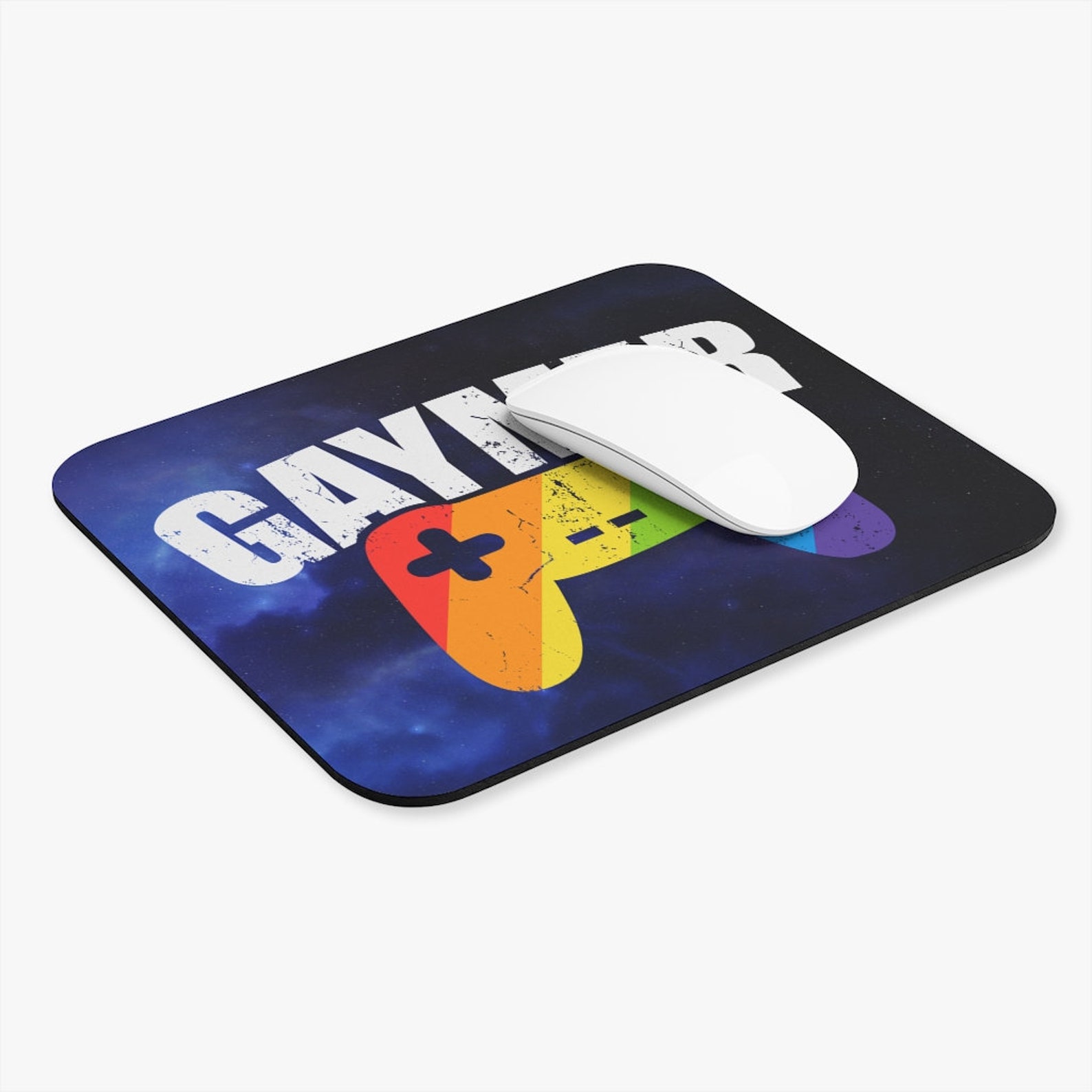 LGBTQ Pride Gaymer Mouse Pad Rectangle | Etsy